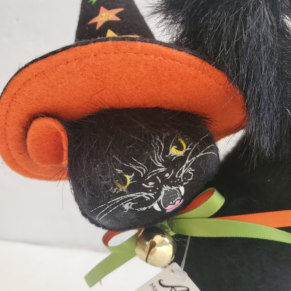 Annalee | Holiday | Annalee Dolls 207 Halloween Black Cat 9 Wearing ...